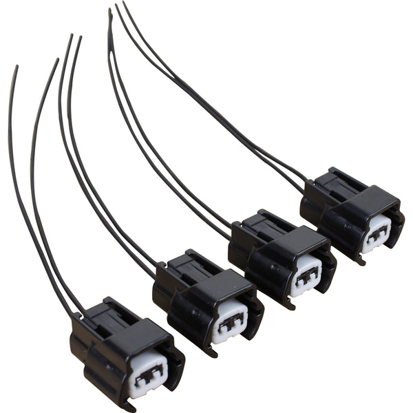 Set of 4 Premium Fuel Injector Connector Pigtails for 1994-2001 Nissan ...