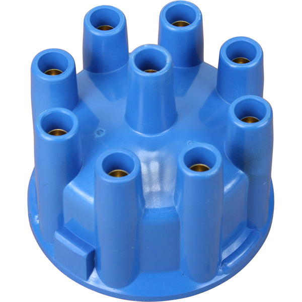 Blue Female Socket Terminal Ignition Distributor Cap For V8 Pro Billet ...
