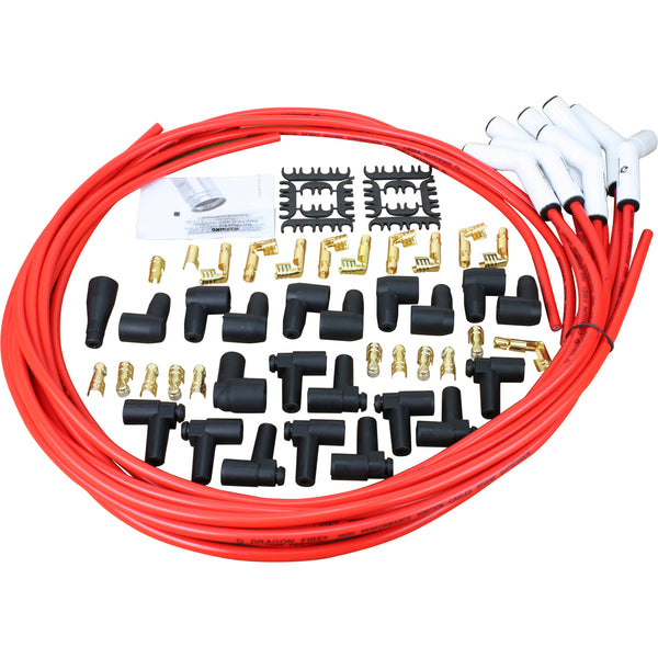Dragon Fire Performance 8.5mm Universal Ceramic Plug Wire Set 40 Ohm ft ...