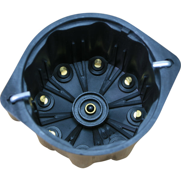 BLACK V8 Female Socket Ignition Distributor Cap and Rotor Set For All ...